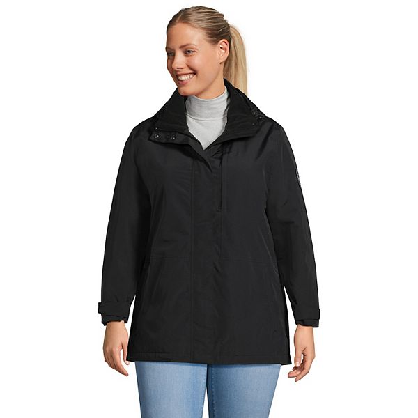 Plus Size Lands' End Squall Waterproof Insulated Winter Jacket