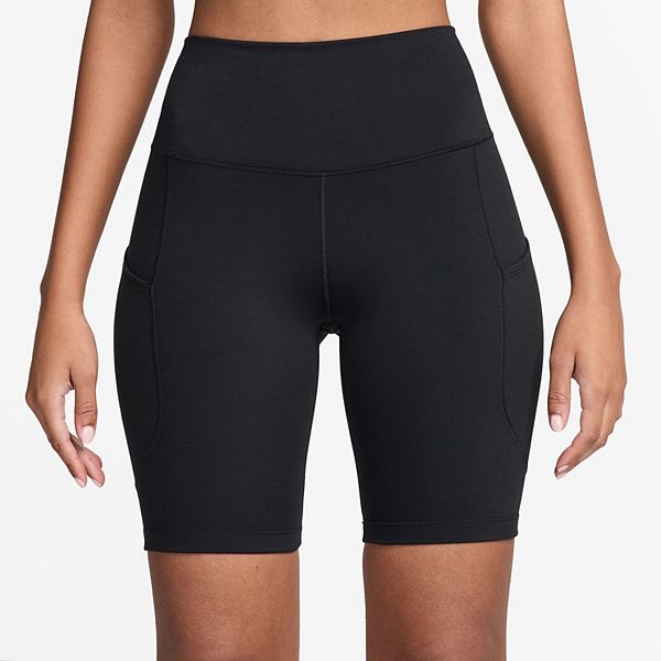 Women's Nike One 8-in. High-Waisted Pocketed Biker Shorts