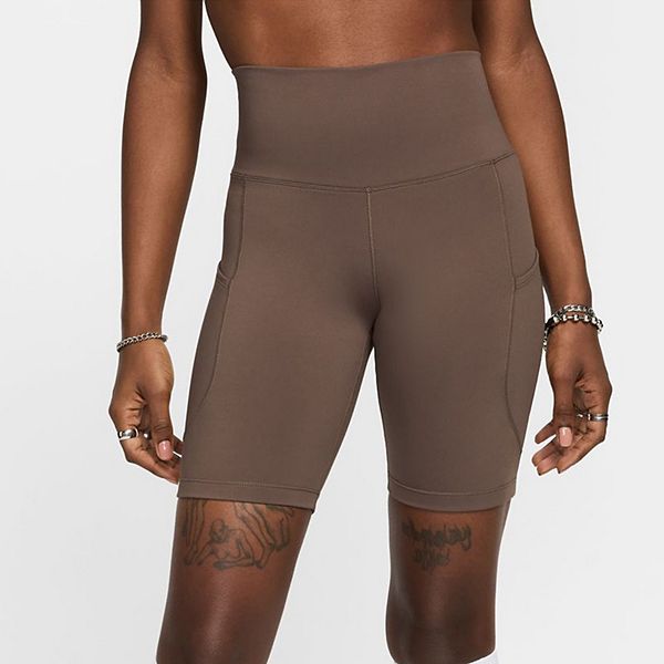 Women's Nike One 8-in. High-Waisted Pocketed Biker Shorts
