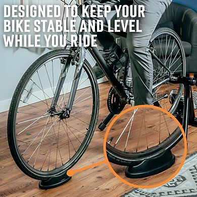 Alpcour Bike Trainer Front Wheel Riser - Anti-Skid, Indoor Training ...