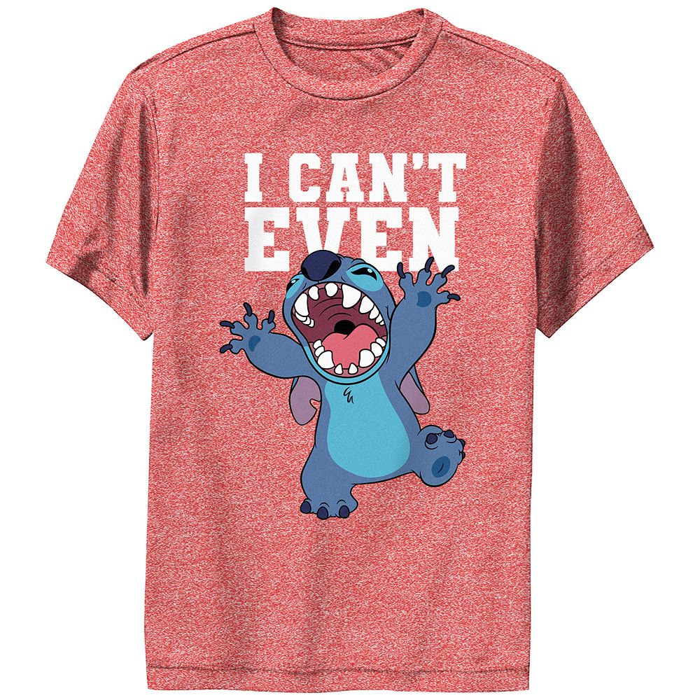 Disney's Lilo & Stitch Boys 6-20 I Can't Even Stitch Performance Tee