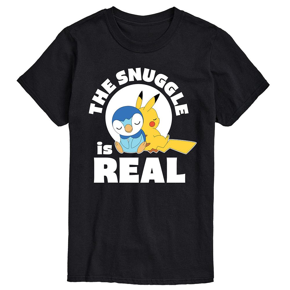 Big & Tall Pokémon The Snuggle Is Real Graphic Tee