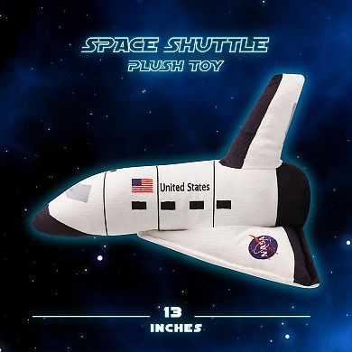 Stuffed Space Shuttle And Astronaut Plush Toy For Kids Birthday Gift ...