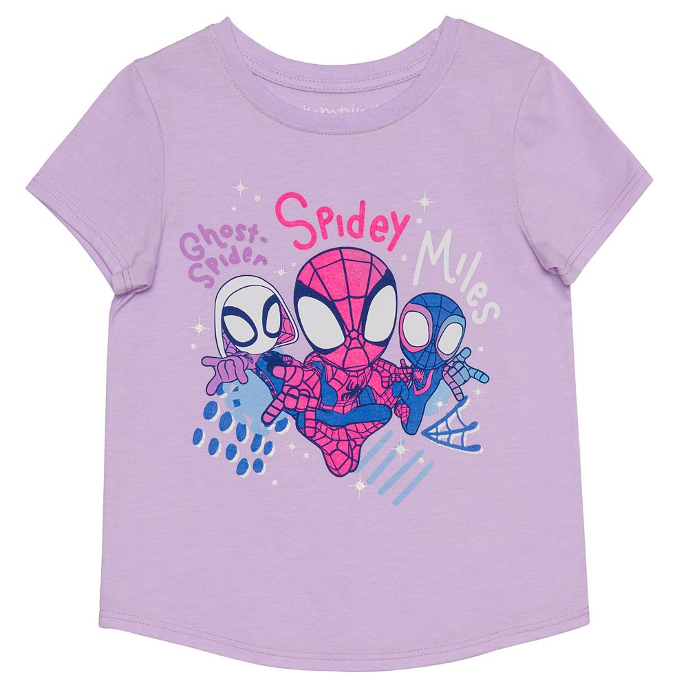 Baby & Toddler Girl Jumping Beans® Marvel Spiderman Into The ...
