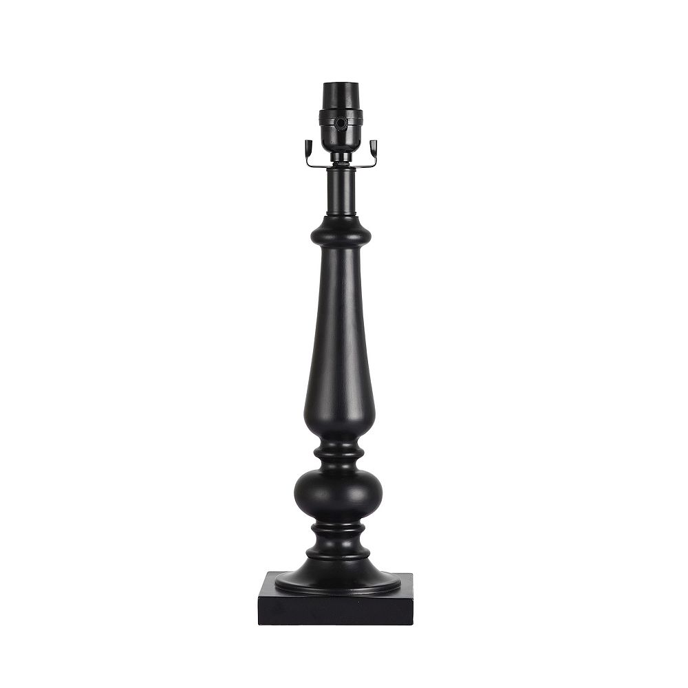 Black Lamp Column Base