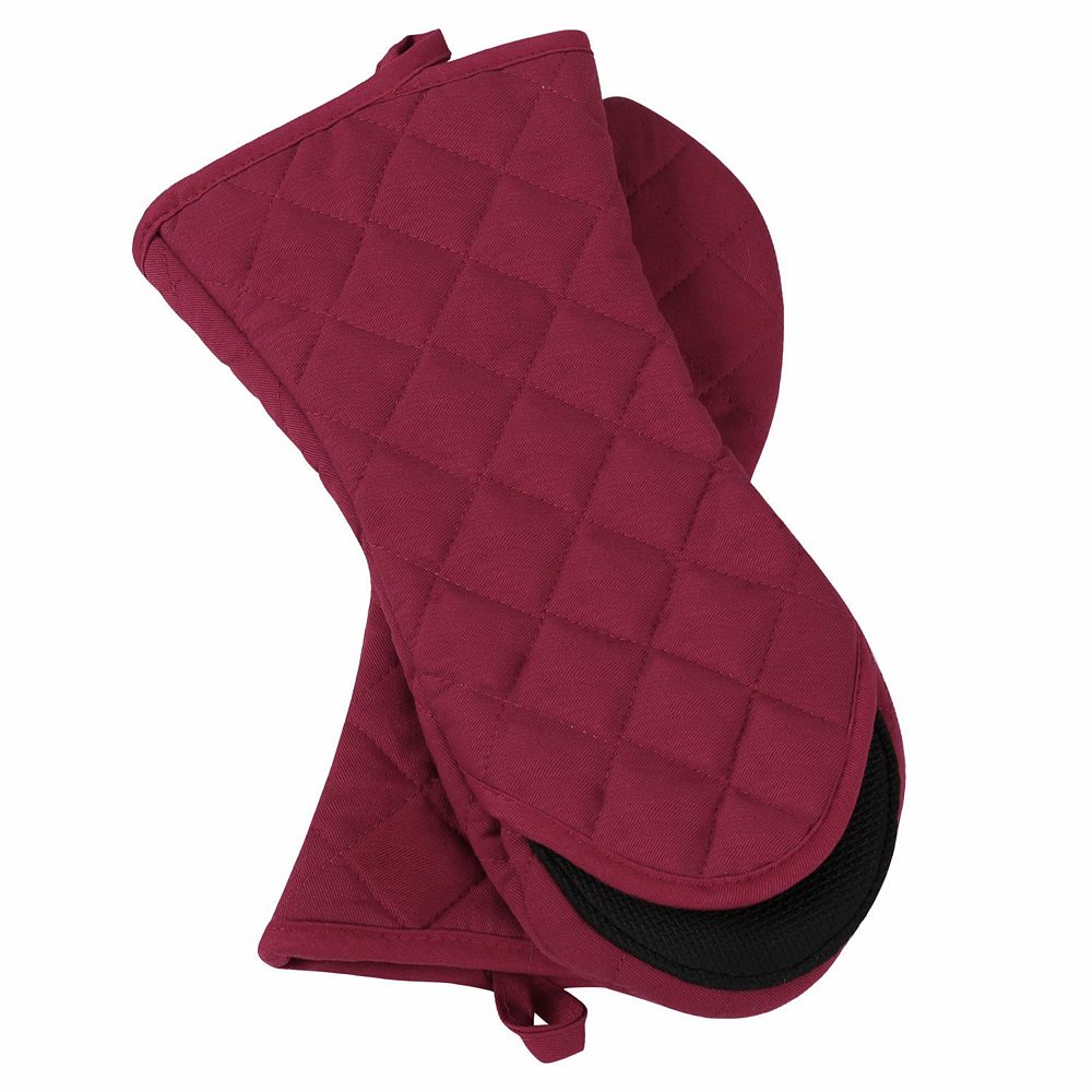 Canvas Oven Mitts Toaster Gloves 1 Pair