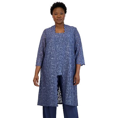 Plus Size Duster Pant Suits For Women Plus Size Duster Pants Suit