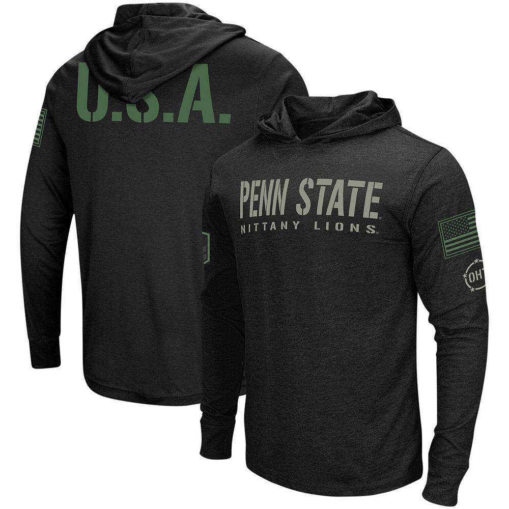 Men's Colosseum Black Penn State Nittany Lions Big & Tall OHT Military ...