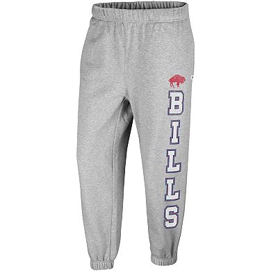 Women's '47 Gray Buffalo Bills Double Pro Harper Jogger Sweatpants