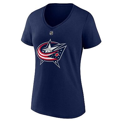 Women's Fanatics Branded Adam Fantilli Navy Columbus Blue Jackets ...