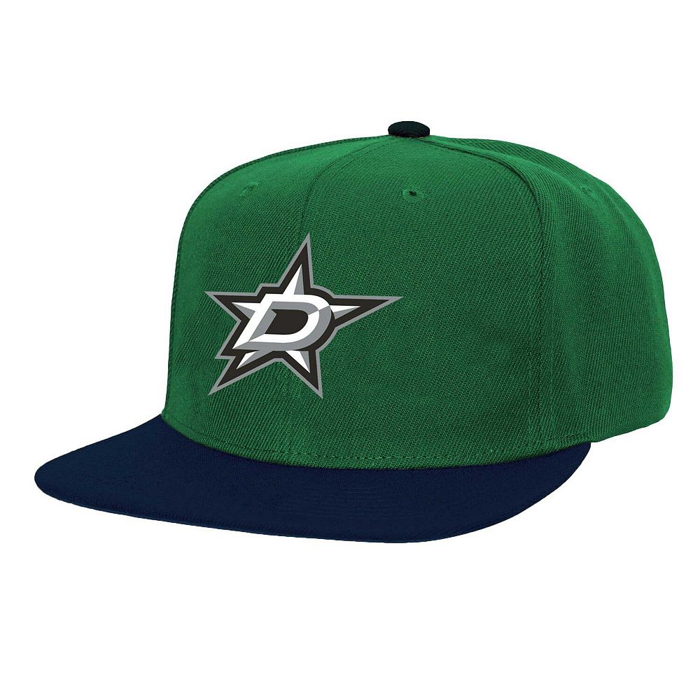 Men's Mitchell & Ness Kelly Green Dallas Stars Core Team Ground 2.0 ...