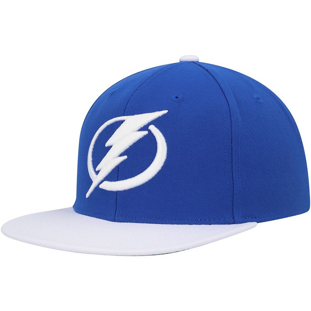 Men's Mitchell & Ness Blue Tampa Bay Lightning Core Team Ground 2.0 ...