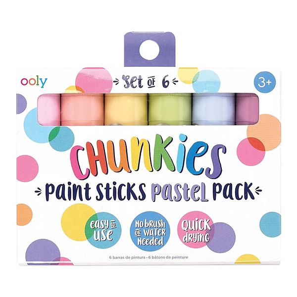 Ooly Chunkies Pastel 6 Pack