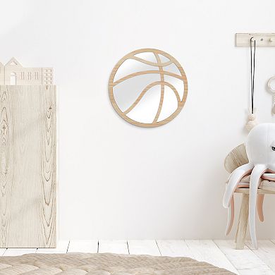 The Big One® Basketball Die-Cut Mirror