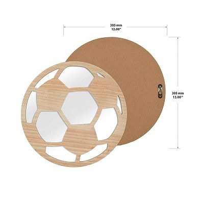 The Big One® Soccer Ball Die Cut Mirror