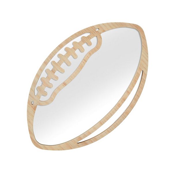 The Big One® Football Die Cut Mirror
