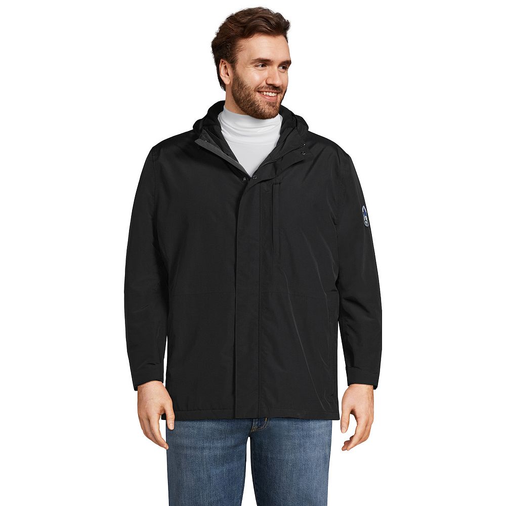 Big & Tall Lands' End Squall Waterproof Insulated Winter Jacket
