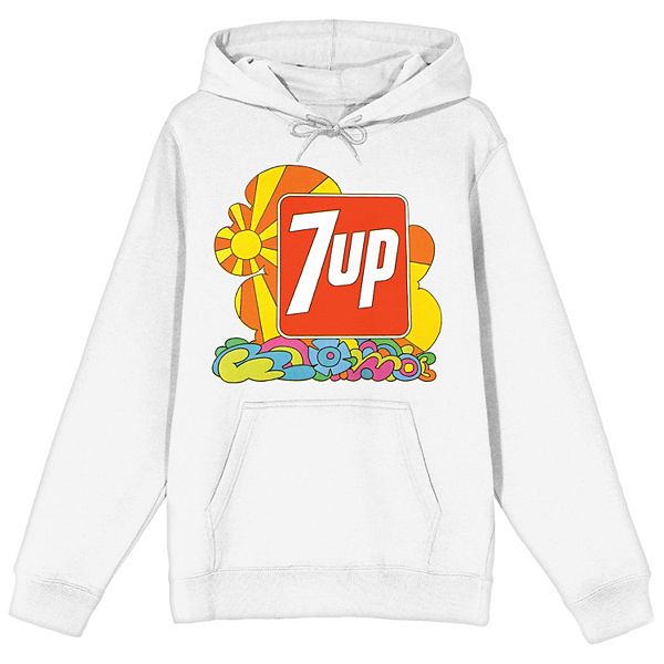 Men's 7UP Colorful Doodle Graphic Hoodie