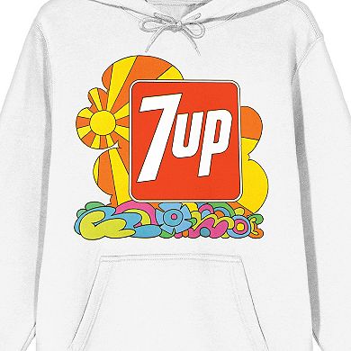 Men's 7UP Colorful Doodle Graphic Hoodie
