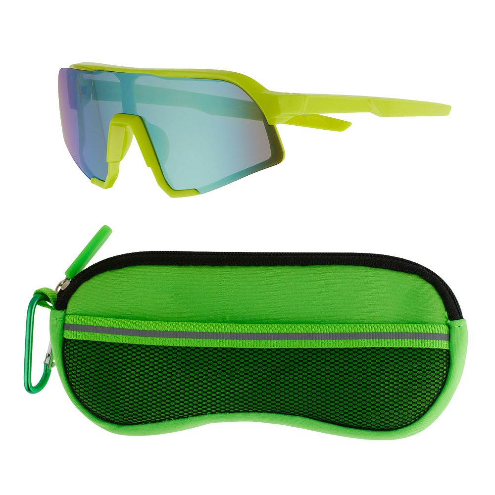 Boys Pan Oceanic Razor Yellow Lens Sunglasses & Case Set
