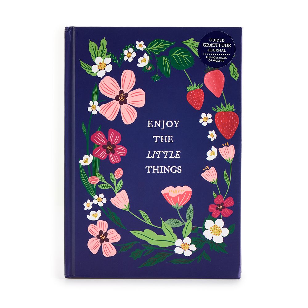 Enjoy The Little Things Hardcover Journal
