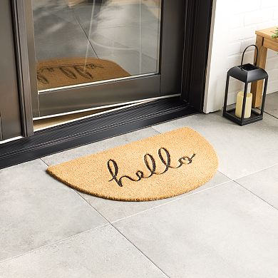 Sonoma Goods For Life® Hello Coir Doormat