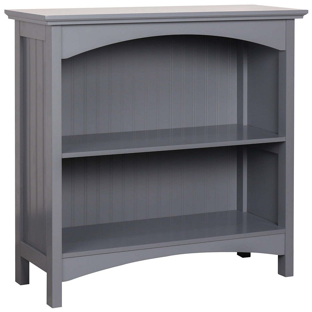Ehemco 2 Tier Bookcase With 2 Arched Supports