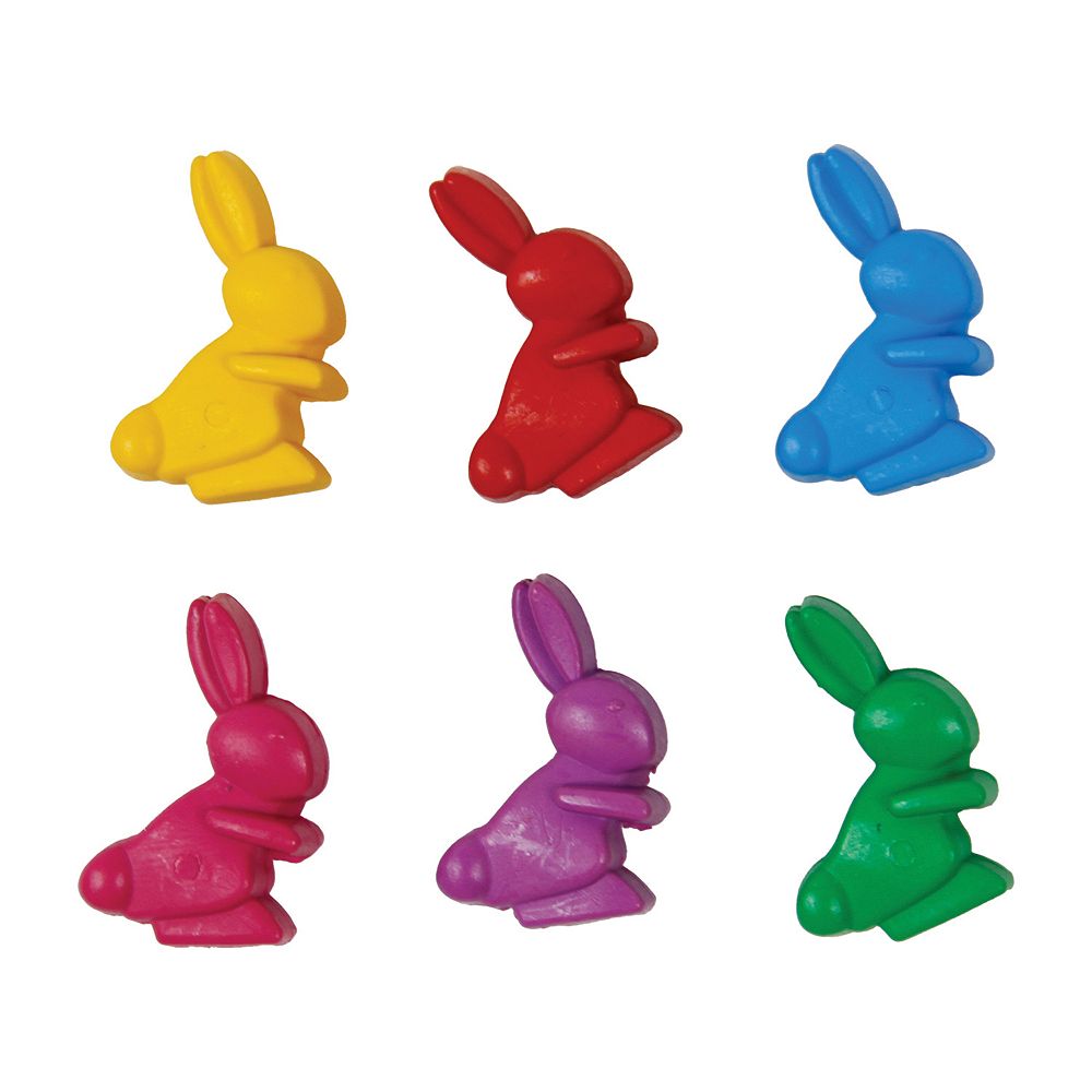 Streamline Bunny Shaped Crayons