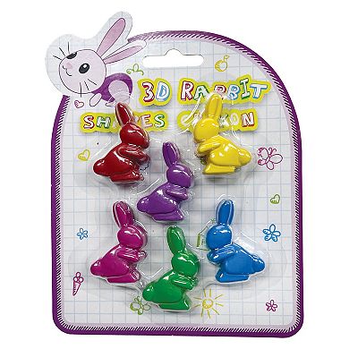 Streamline Bunny Shaped Crayons
