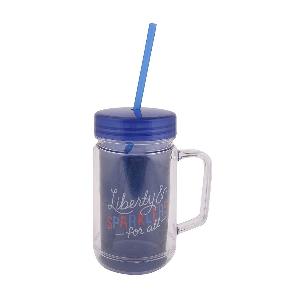 Celebrate Together™ Americana "Liberty & Sparklers For All" Mason Jar ...