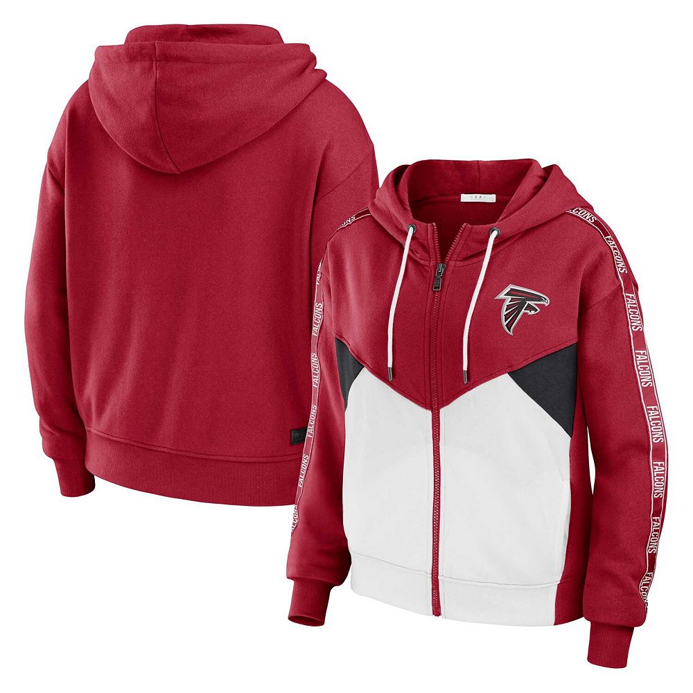 Women's WEAR by Erin Andrews Red/White Atlanta Falcons Plus Size Color ...