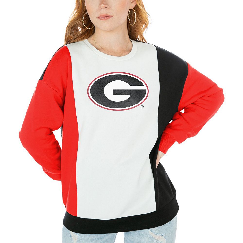 Women's Gameday Couture White/Black Georgia Bulldogs Vertical Color ...