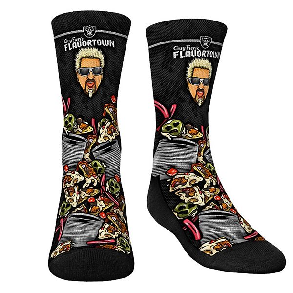 Youth Rock Em Socks Las Vegas Raiders NFL x Guy Fieri’s Flavortown Crew ...