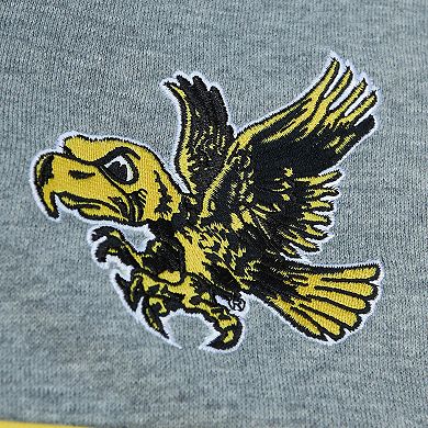 Men's Mitchell & Ness Black Iowa Hawkeyes Head Coach Pullover Hoodie