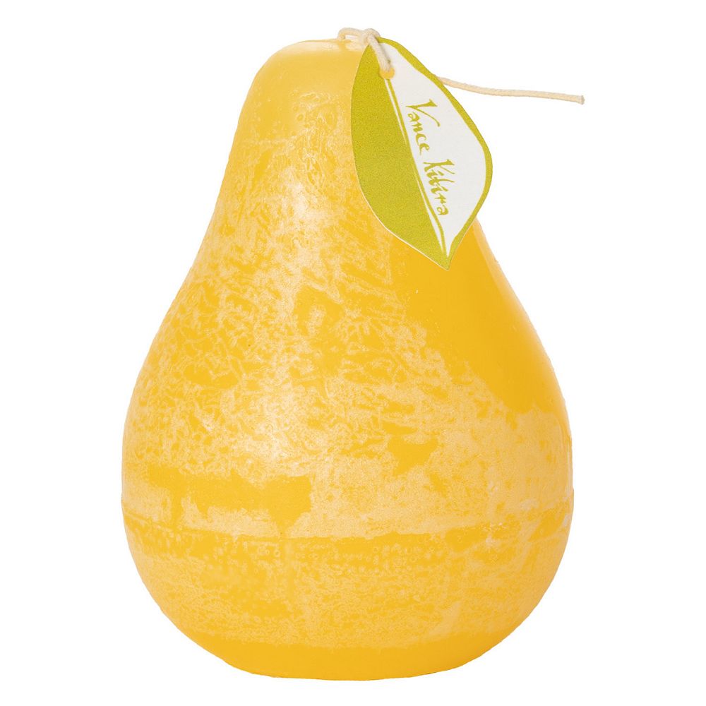 Vance Kitira Pale Yellow Pear 9.5-oz. Unscented Candle