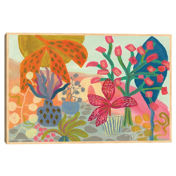 Masterpiece On the Veranda by Suzanne Allard Canvas Art Print