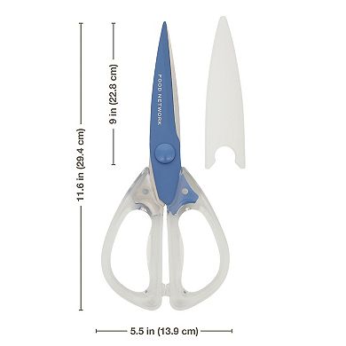Food Network™ Acrylic Blue All Purpose Shears