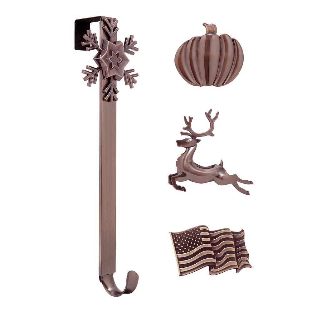 Adapt™ Adjustable Length Wreath Hanger with Interchangeable Icons Adapt™ Adjustable Length Wreath Hanger with Interchangeable Icons