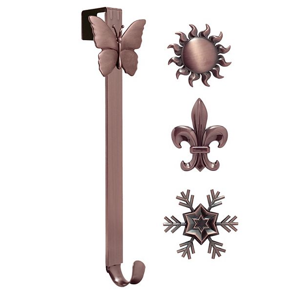 Adapt™ Adjustable Length Wreath Hanger with Interchangeable Icons Adapt™ Adjustable Length Wreath Hanger with Interchangeable Icons