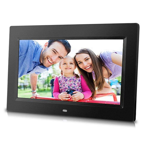 Digital Photo Frame, 1024x600 - USB & SD card Support