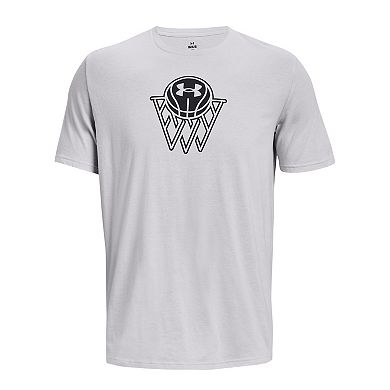Big & Tall Under Armour Basketball Logo Tee