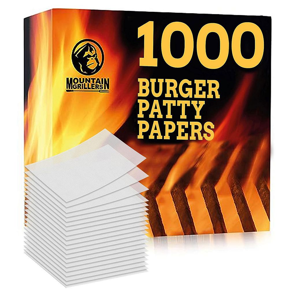Hamburger Patty Paper, Wax Papers For Separating Frozen Pressed Patties