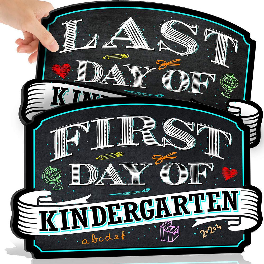 First Day of School Photo Picture Prop Sign
