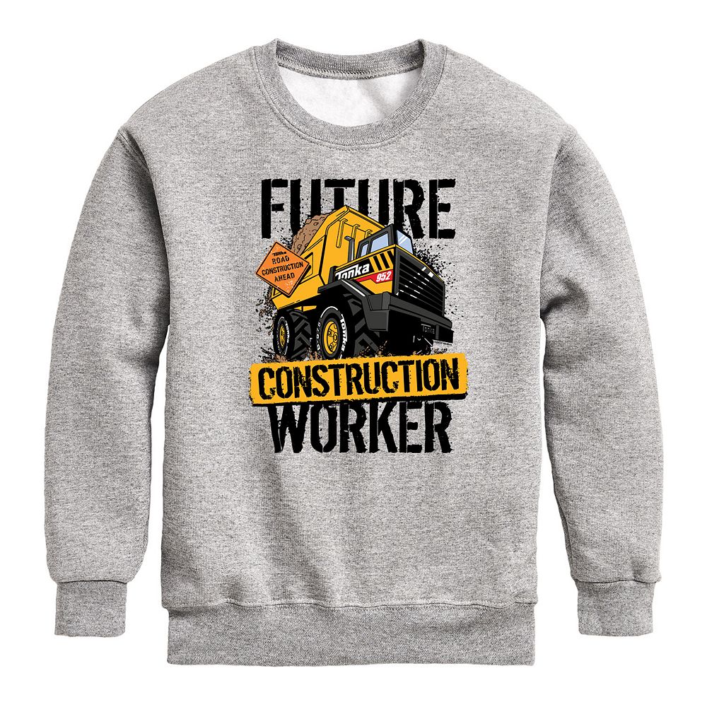 Boys 8-20 Tonka Future Construction Worker Fleece Sweatshirt