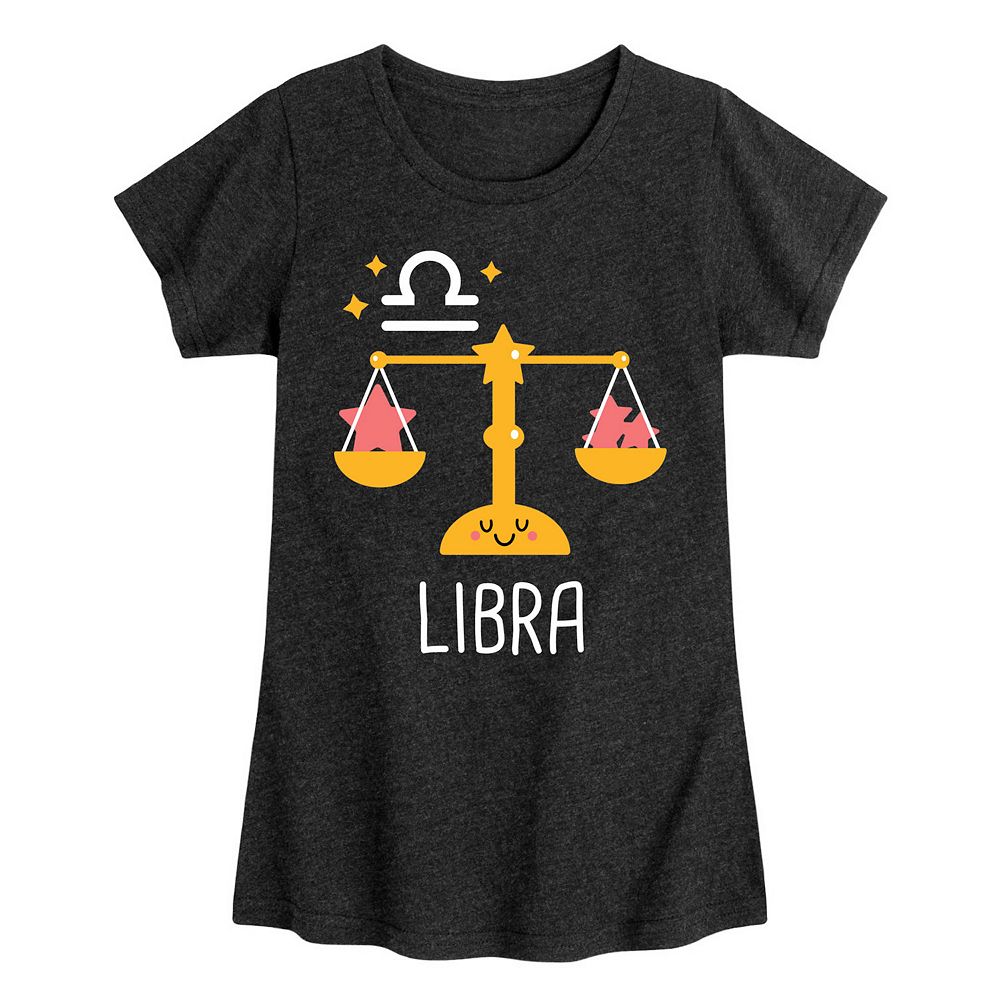 Girls Cute Libra Graphic Tee