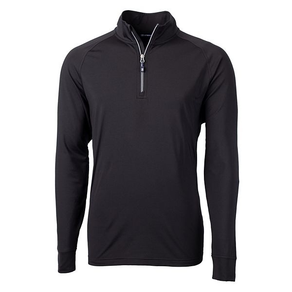 Cutter & Buck Adapt Eco Knit Stretch Recycled Mens Quarter Zip Pullover