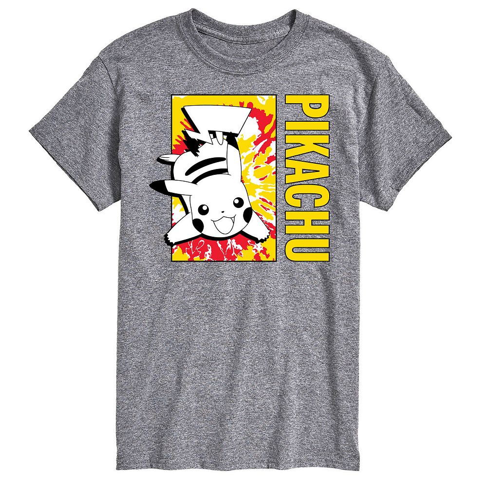 Men's Pokemon Tie Dye Pikachu Tee