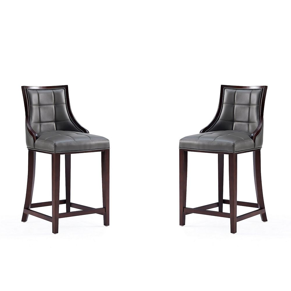MANHATTAN COMFORT Fifth Avenue Counter Stool 2-piece Set