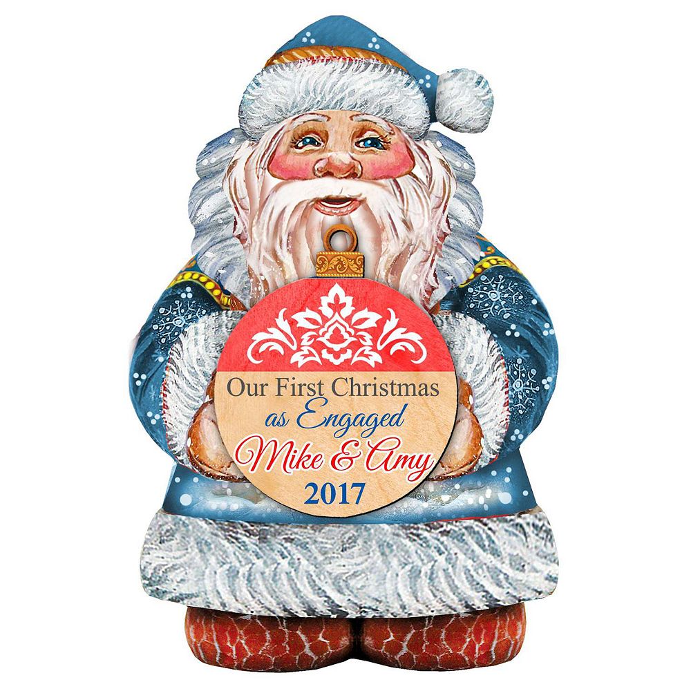 My First Christmas Santa 24-Inch Door Decor by G. DeBrekht - Unique ...
