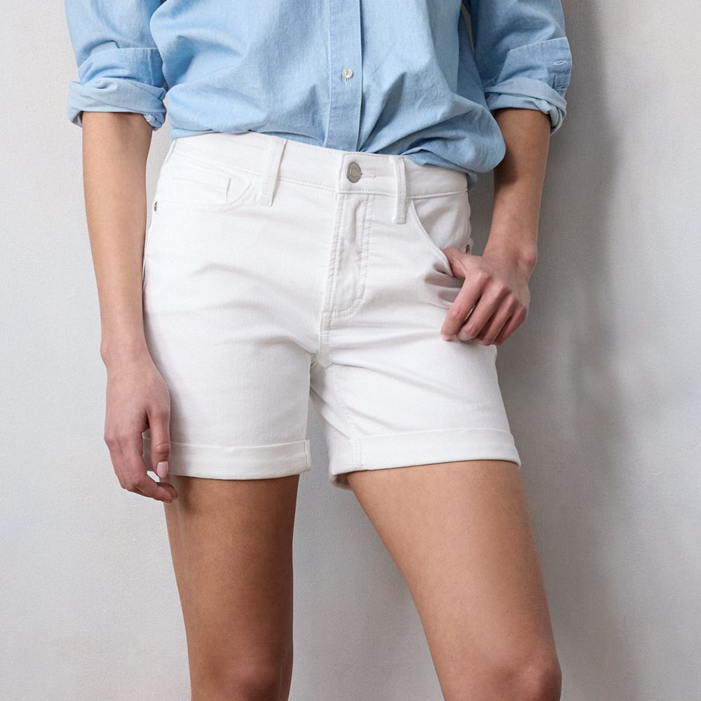 Women's LC Lauren Conrad High Rise 5" Rolled Cuff Shorts
